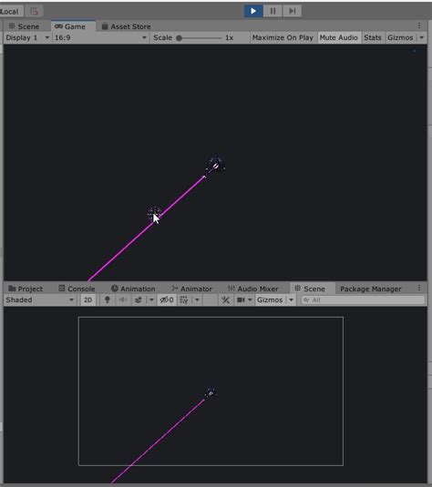 c unity get point on edge of the screen that object directed to