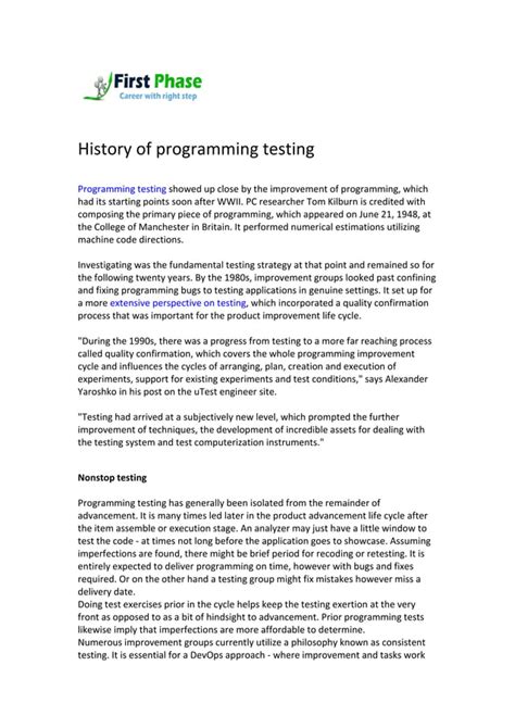 Programming Testingpdf