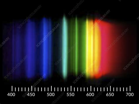 Sodium Emission Spectrum Stock Image C0286300 Science Photo Library