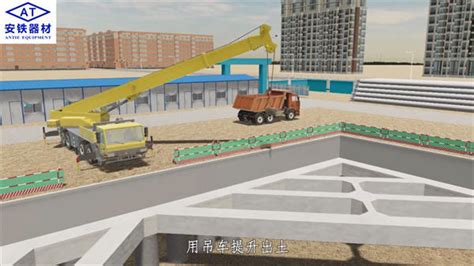 Construction Of Subway Stations By Open Excavation Method Railway Rail Fastening Products