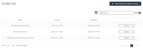 Customer Preference Center Draft List Support Salesmanago Customer Engagement Platform For