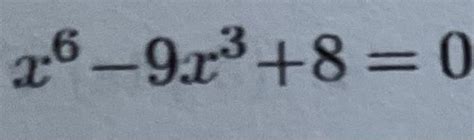 Solved Find All The Solutions Whether Real Or Complex X In Chegg Com