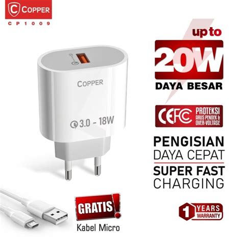 10 Rekomendasi Merk Charger HP Terbaik Termurah 2025