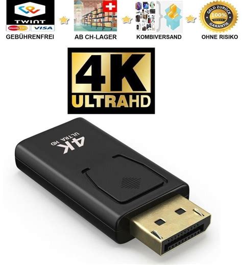 4k Display Port Adpter Kaufen Auf Ricardo