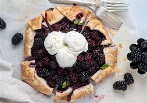 Easy Oregon Blackberry Galette Oregon Raspberries And Blackberries