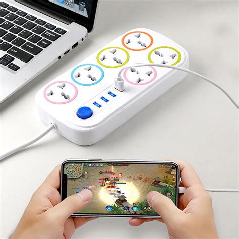 zeus power socket extension socket cable moveable multi function socket