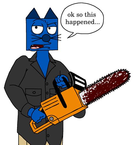 Chainsaw Cat By Haldau On Deviantart
