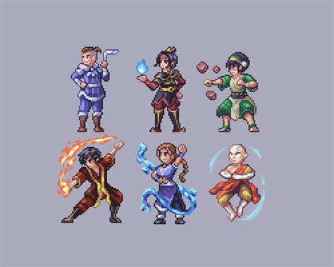 Avatar Characters Rpixelart
