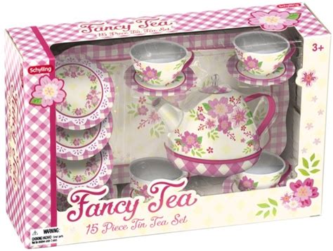 Fancy Tin Tea Set Whistle Stop Hobby And Toy