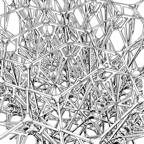 Abstract Construction Structure Vector A Vector Illustration Of Architectural Construction