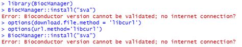 A Mistake Came When I Install Some Packages Using Biocmanager