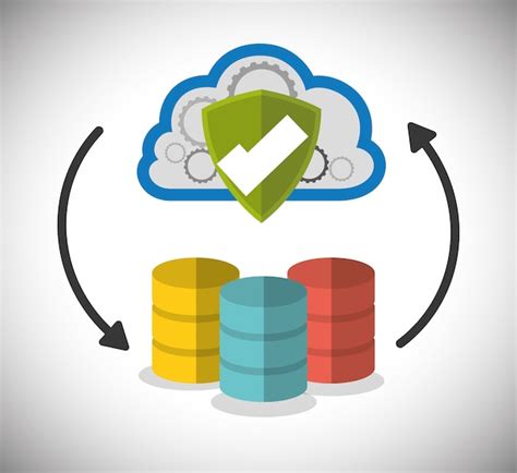 Premium Vector Web Hosting Shield Cloud Design