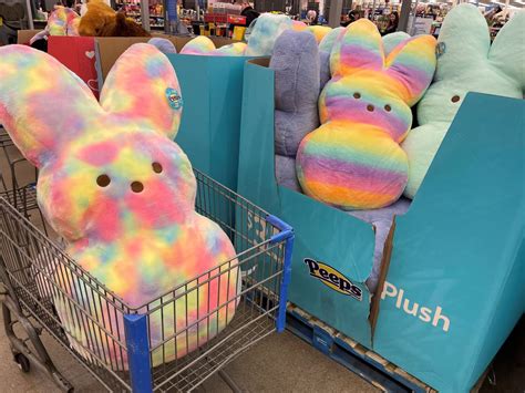 Giant Peep Plush Rainbow Cakool
