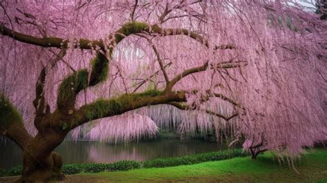 분홍색 꽃이 핀 분홍색 수양나무 울음 배경 분홍색 배경 수양 배경 이미지 Hd 울음 분홍색 수양 배경 사진 무료 다운로드 Lovepik