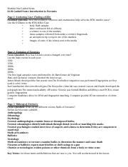 Exploring Forensics Module One Study Guide Course Hero