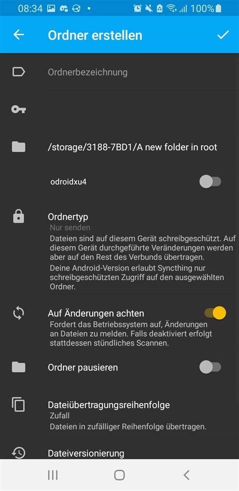 Cant Sync To Sd Card Android 10 Android Syncthing Community Forum