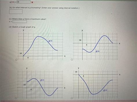 Solved 5 3 8 Points Let G X DETAILS PREVIOUS ANSWERS Chegg Com