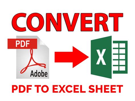 Convert Scanned Pdf To Excel Sheet Upwork
