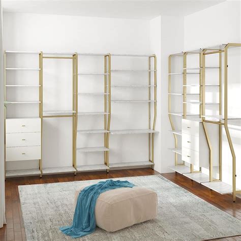 Cosmoliving Gwyneth Closet System Boutique Style Closet Organizer