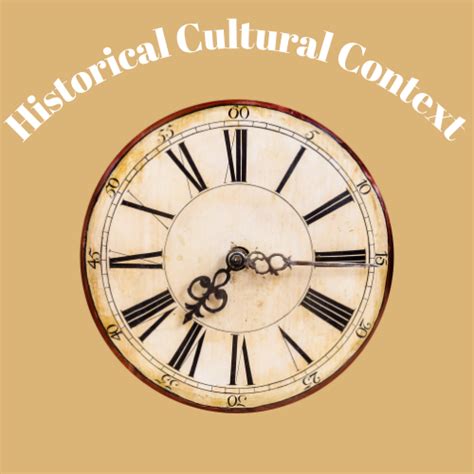 Historical Cultural Context — Anna Natasha Brown