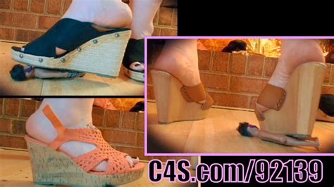 4k Wedge Dance Wedges Vs Tiny Bbw Wedges Giantess Miss Brandi