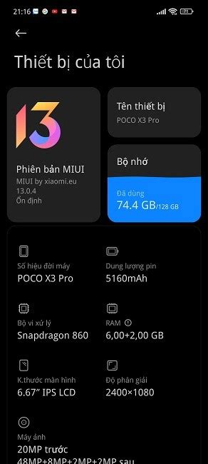 Hướng dẫn cài ROM EU cho Poco X3 Pro
