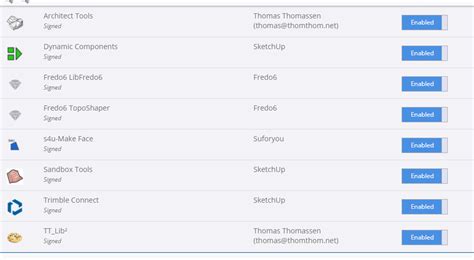 Problem With Architect Tools Menu Display Page 2 Extensions Sketchup Community