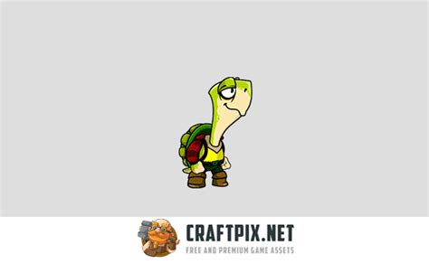 Turtle Game Character Sprite Download