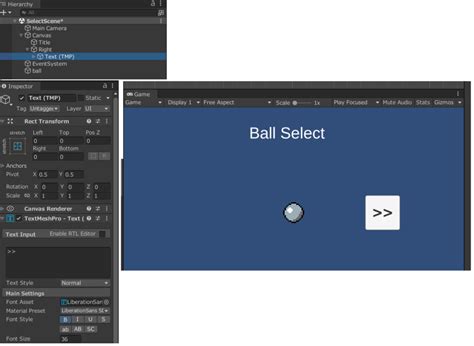 簡単なキャラクター選択画面を作ってみたUnity NO システム NO ライフ