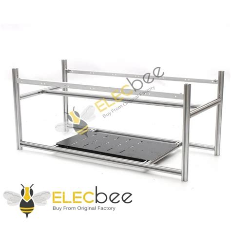Elecbee GPU DIY Mining Case Miner Mining Frame Case Mining Rig Frame