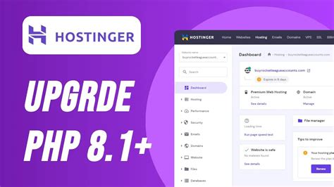How To Upgrade Php Version In Hostinger 2025 Youtube