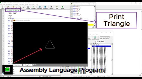How To Create A Triangle In Assembly Language Step By Step Guide 🖥️ Assembly Language