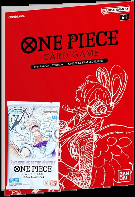 Premium Card Collection Film Red Edition Op Booster One Piece Card Game Game Kiwi