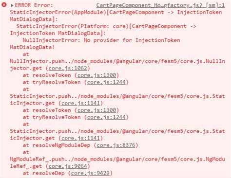 Javascript Cannot Open Shopping Cart Dialog Material Dialog