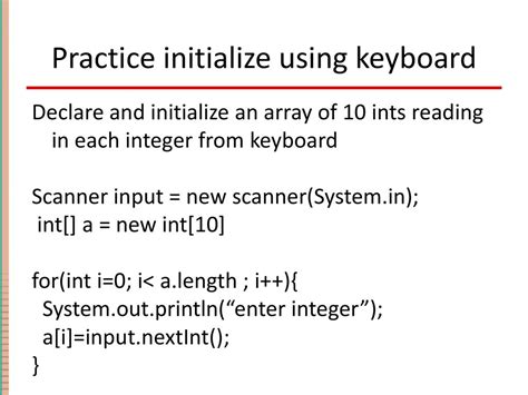 Chapter 6 Arrays Slides Prepared By Rose Williams Binghamton
