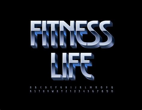 Vetores E Ilustrações De Fit Font Para Download Gratuito Freepik