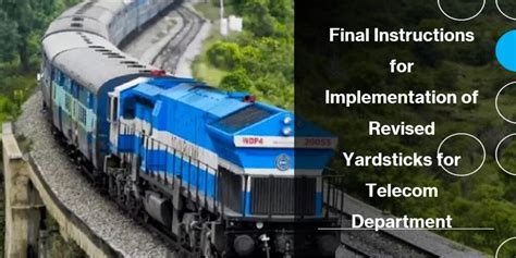 Final Instructions For Implementation Of Revised Yardsticks For Telecom Department Govtempdiary