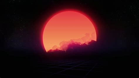 Synthwave Sun Wallpaper Dowload Youtube