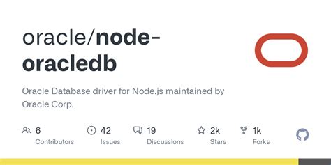 Node Oracledbreadmemd At Main · Oraclenode Oracledb · Github