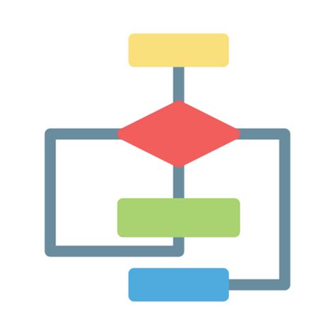 Flow Chart Free Icon