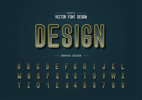 Gold Gradient Font Vector Art Icons And Graphics For Free Download