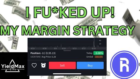 My Margin Strategy Big Options L Youtube
