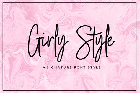 Girly Style Script Font Akrtype Fontspace