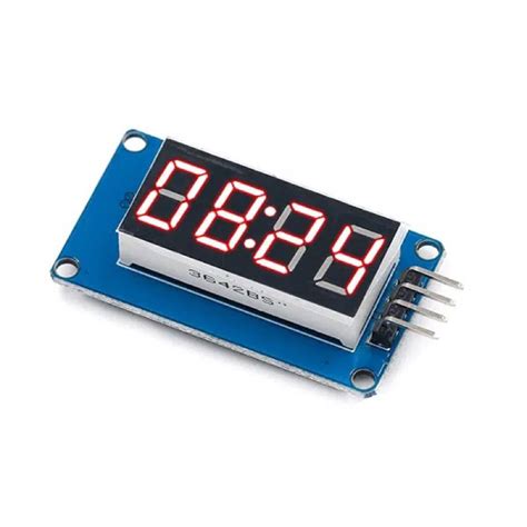 Jual Tm1637 Display Module For Arduino 7 Segment 0 36inch Clock Red Shopee Indonesia