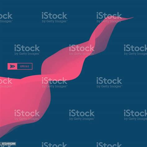 3d 물결 모양 배경입니다 동적 효과입니다 추상적인 벡터 일러스트입니다 디자인 서식 파일입니다 현대적인 패턴입니다 3차원 형태에 대한 스톡 벡터 아트 및 기타 이미지