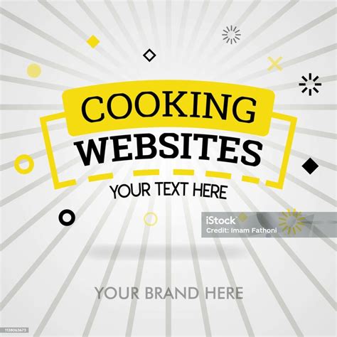 요리 웹 사이트 배너입니다 요리 요리 웹 요리에 대 한 웹 사이트입니다 인쇄 신문 표지 잡지 전단지 브로셔 배너 웹 및 식품 비즈니스를 위한 판촉 광고 마케팅 용 일 수
