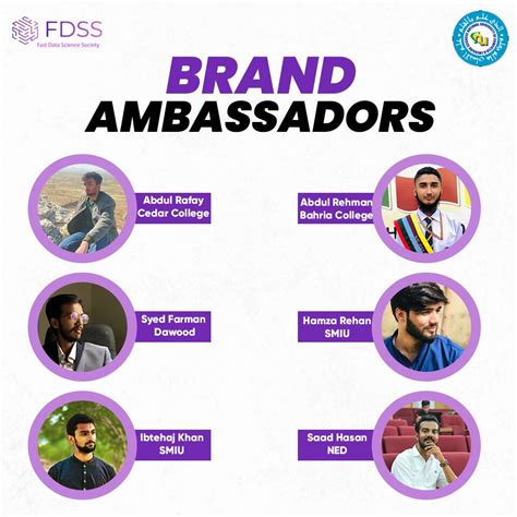 Fdss Brandambassadors Dataquest Fdss Nuces Karachi