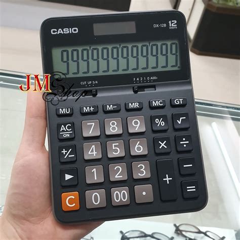 Casio เครื่องคิดเลข รุ่น Dx 12b ประกัน Cmg ออกใบกำกับภาษีได้ Ctwtime Thaipick