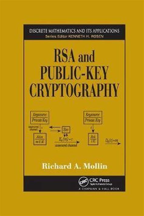 Rsa And Public Key Cryptography 9780367395650 Richard A Mollin