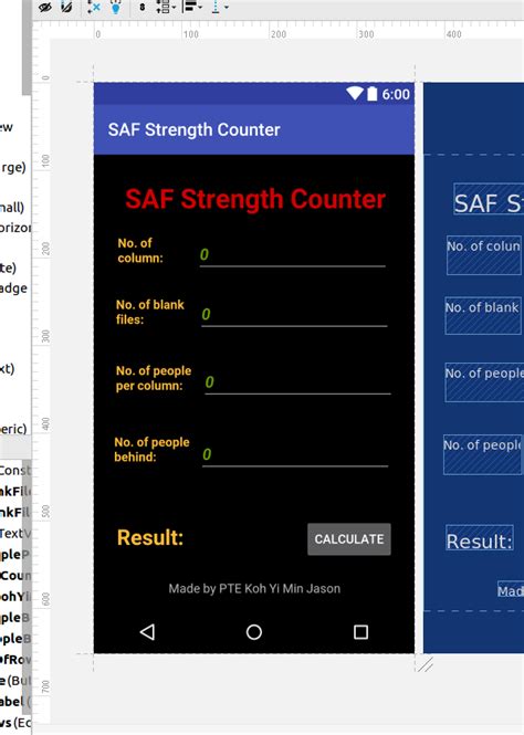 java phone unable to display android application as show in android